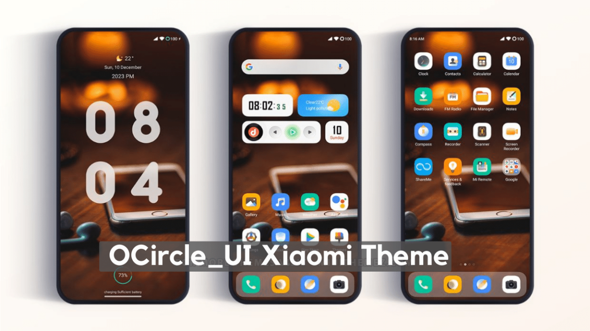 OCircle_UI HyperOS Theme for Xiaomi with Dynamic Icons - HyperOS Themes