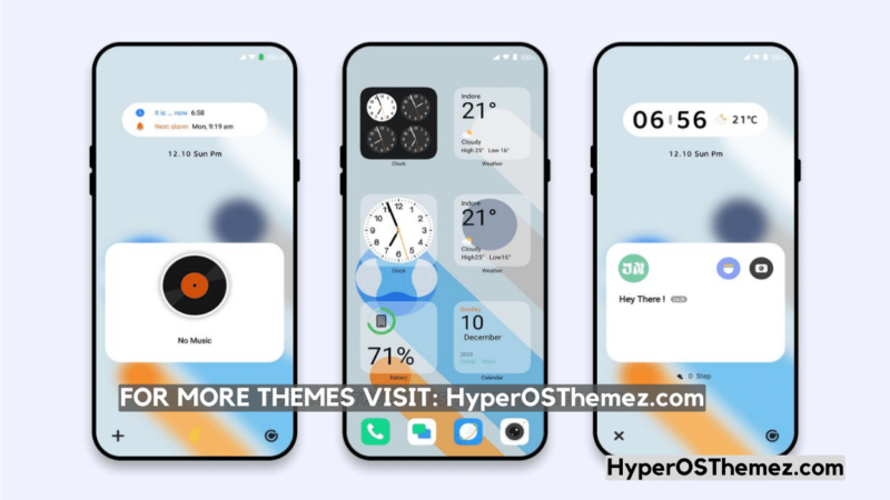 Exploit HyperOS Theme for Xiaomi with Dynamic Widgets - HyperOS Themes