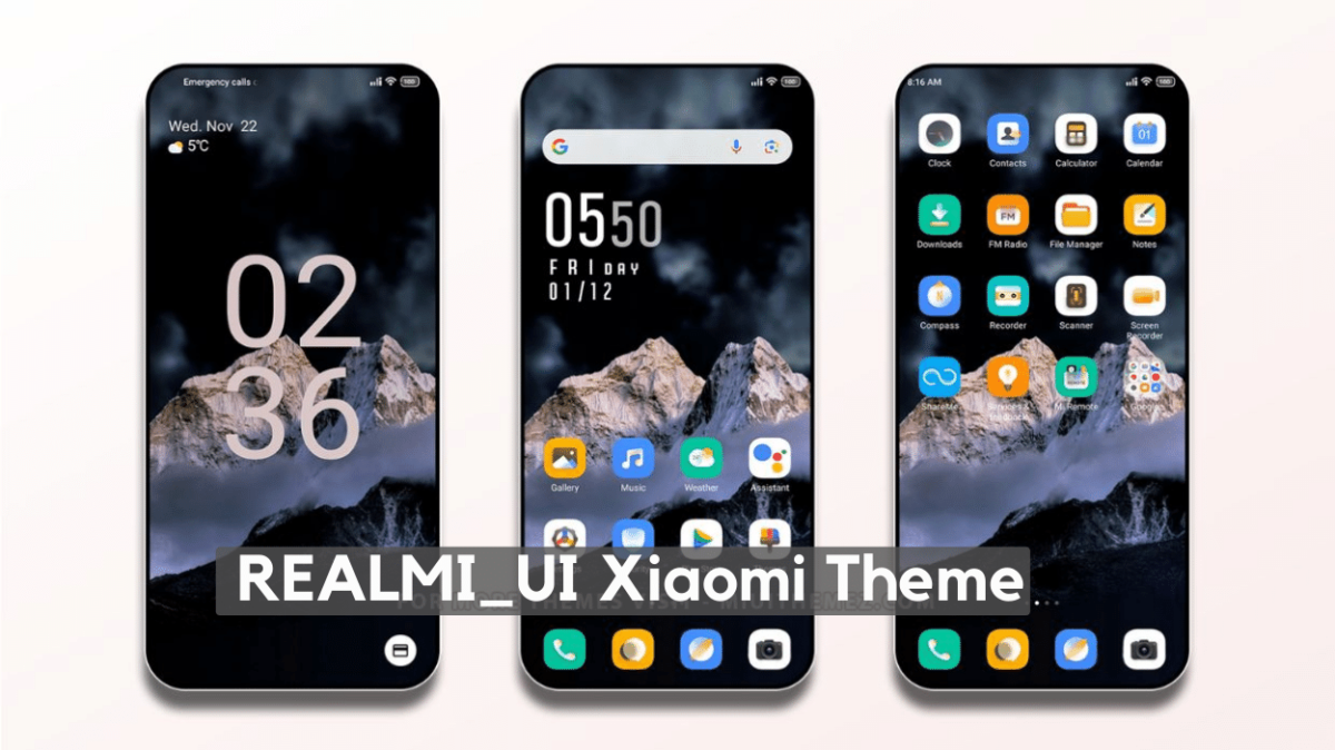 REALMI_UI HyperOS Theme for Xiaomi with Animated Icons - HyperOS Themes