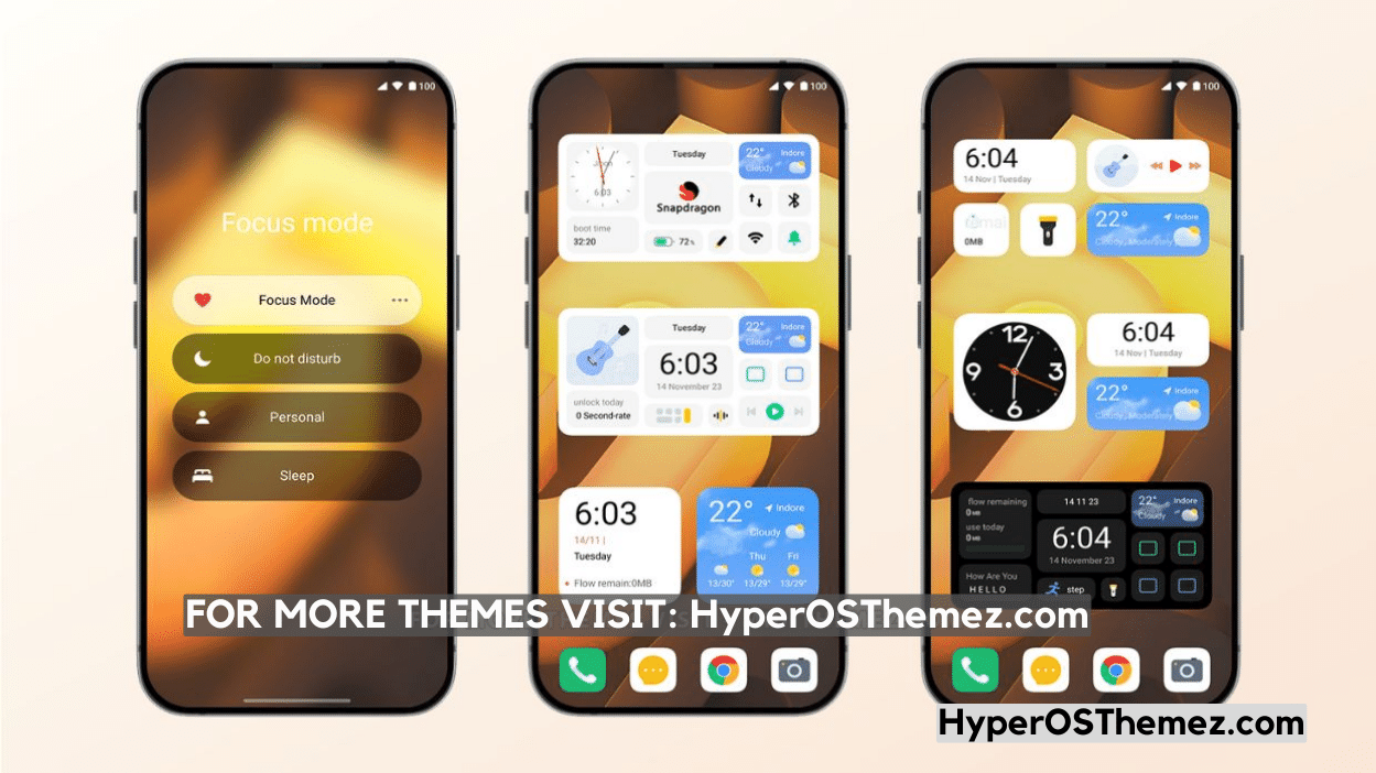 Lite v12 HyperOS Theme for Xiaomi with Customizable Lockscreen ...