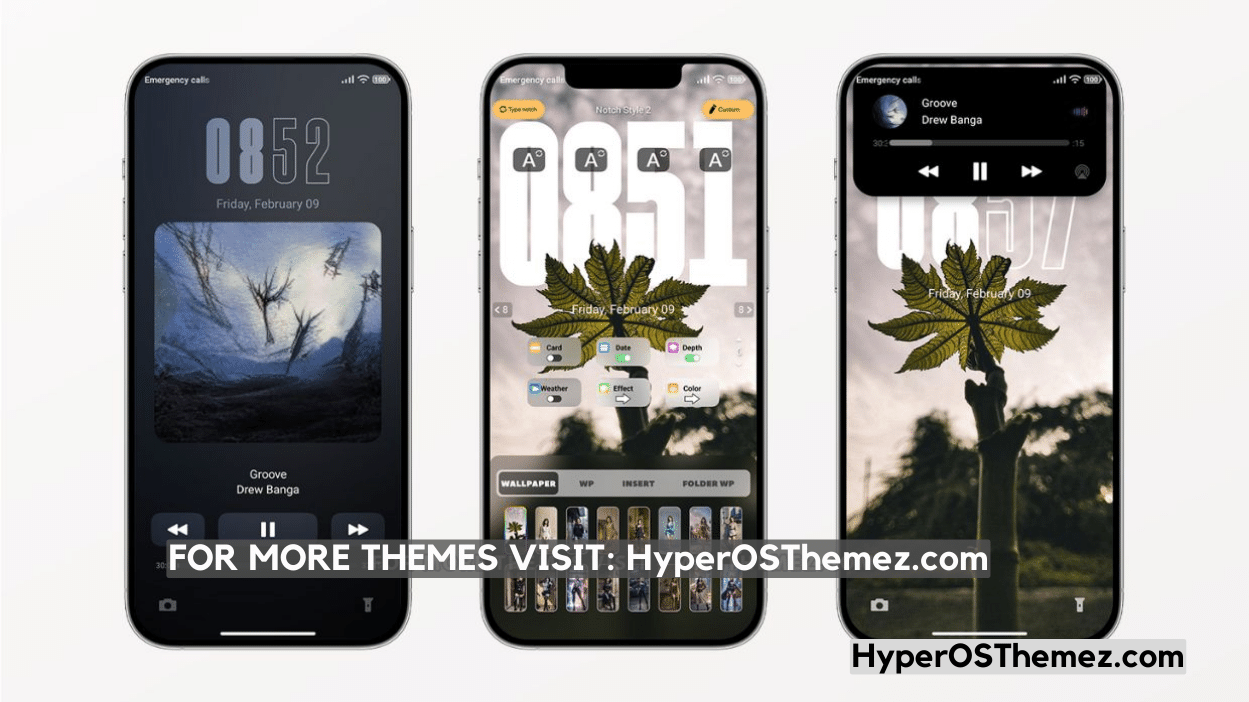 Haiperios HyperOS Theme for Xiaomi with Hyper Depth Effect - HyperOS Themes