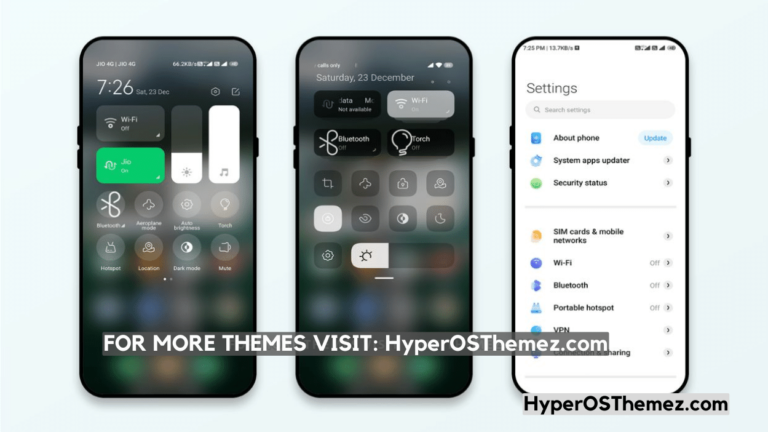 Glassory_UI HyperOS Theme for Xiaomi with Animated Icons - HyperOS Themes