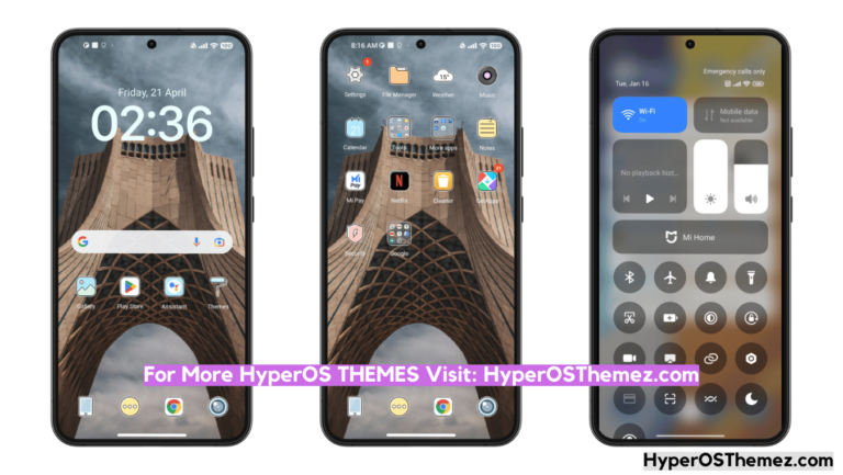 Vibes 4u HyperOS Theme for Xiaomi with Beautiful Icons - HyperOS Themes