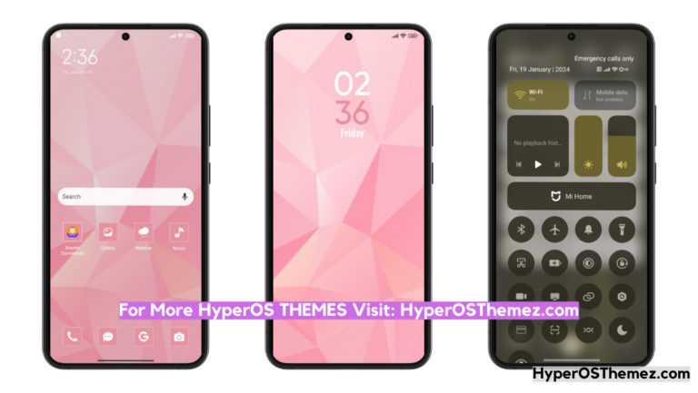 Pixel Weave HyperOS Theme with Minimal Experience - HyperOS Themes
