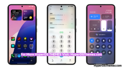 SUPER18 HyperOS Theme with iOS Style - HyperOS Themes